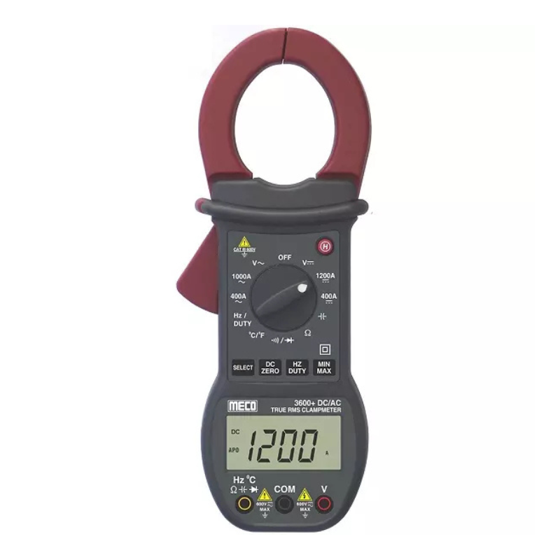 MECO 3600+ TRMS AUTORANGING DIGITAL CLAMPMETER 3¾ DIGIT 4200 COUNT ...