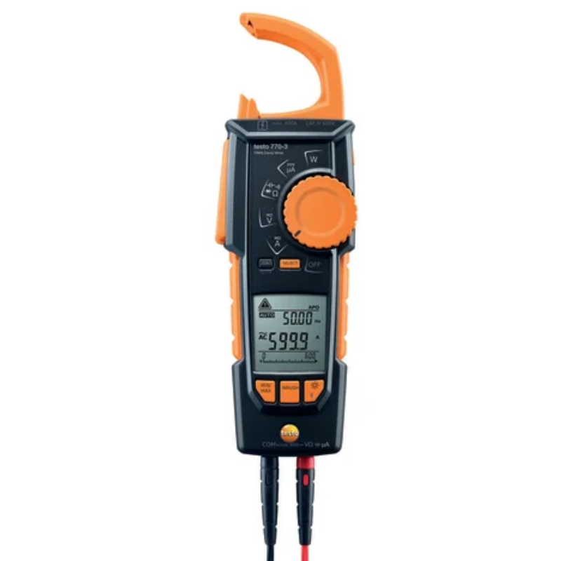 TESTO CLAMP METER WITH BLUETOOTH 770-3® - Techno Instruments